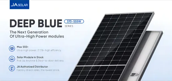 Ja Solar Panel 540W 545W 550W 555W Mbb Mono Perc Photovoltaic Panels ...